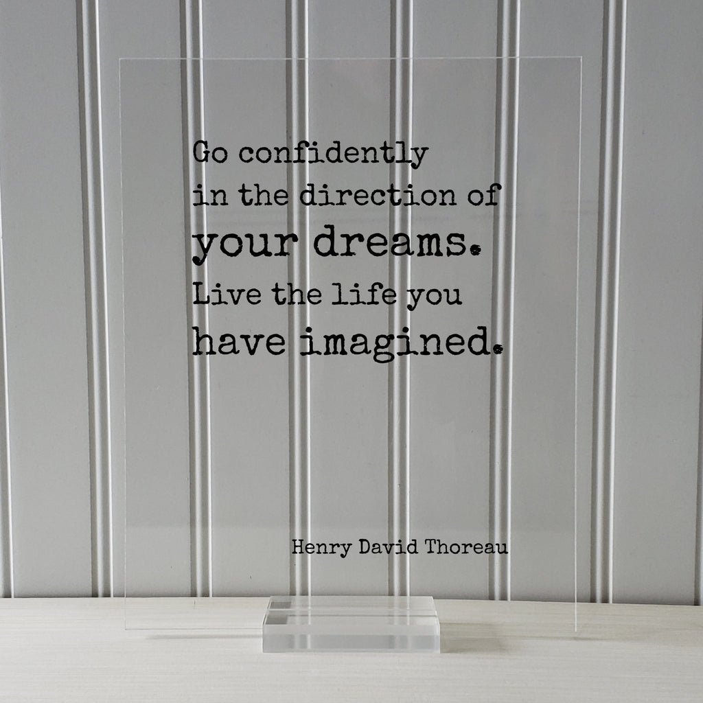 Thoreau Quotes Go Confidently